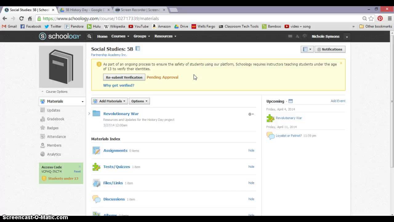 Schoology (Presentation 1)