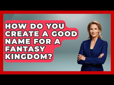 How Do You Create A Good Name For A Fantasy Kingdom? - Literary Icons