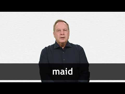 MAID definition and meaning | Collins English Dictionary