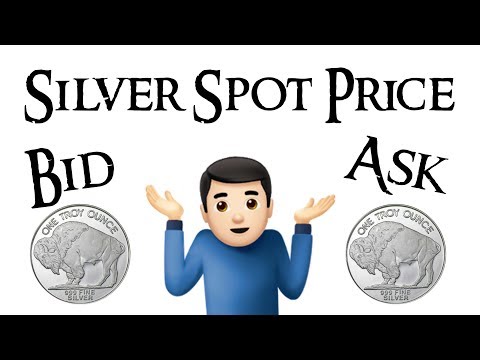 Is the Silver Spot Price the Bid or the Ask Price?