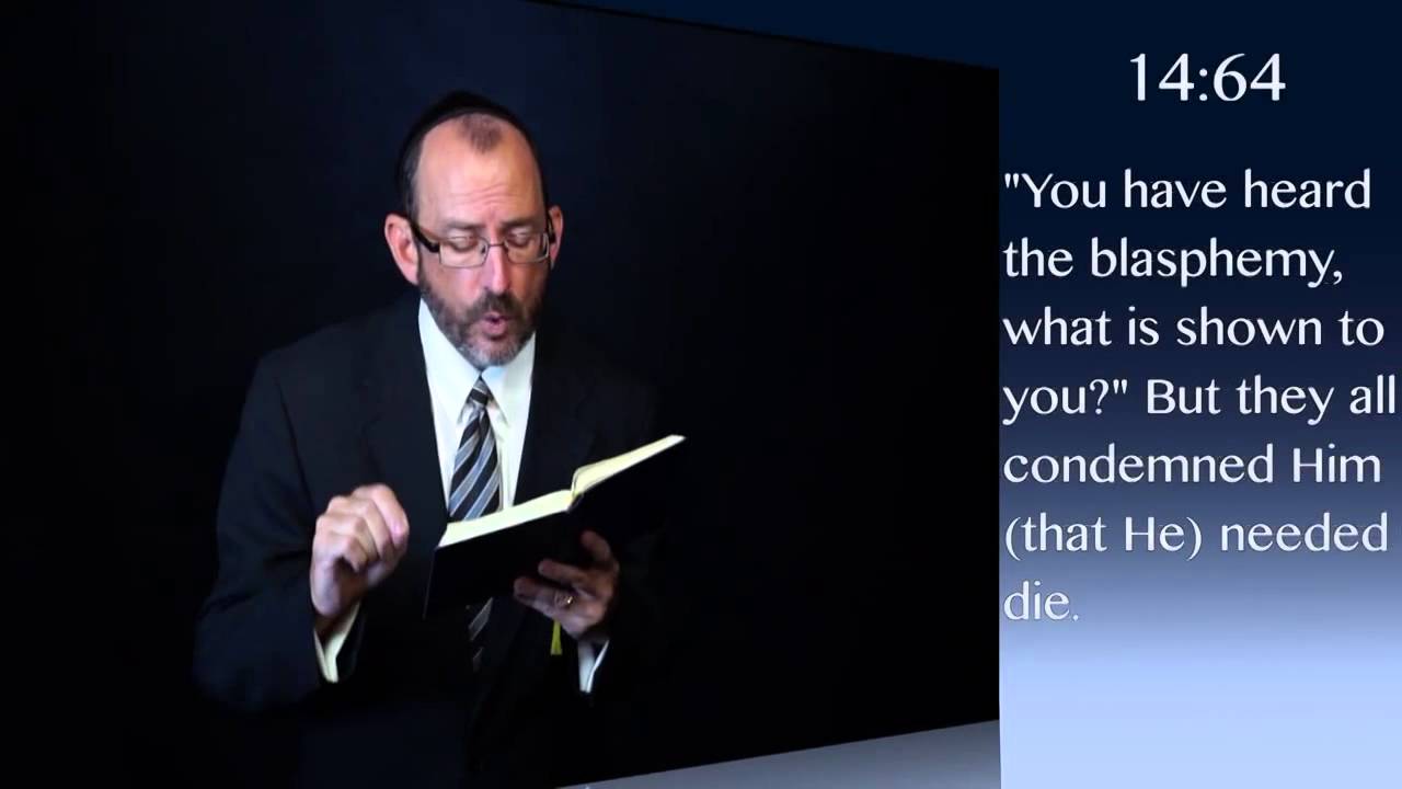Dr. Baruch Korman: Mark Chapter 14 Part 5