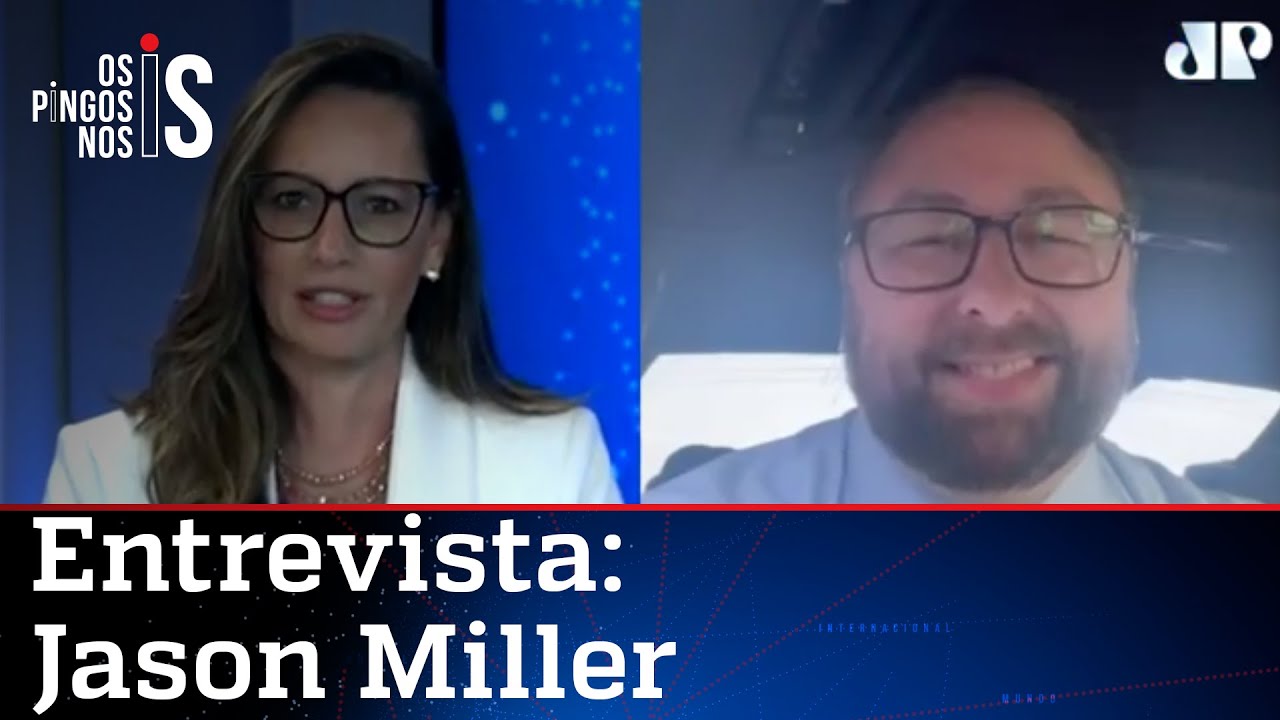 Entrevista com Jason Miller, CEO do GETTR que foi detido no Brasil por ...