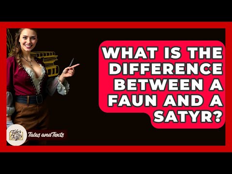 What Is The Difference Between A Faun And A Satyr? - Tales And Texts