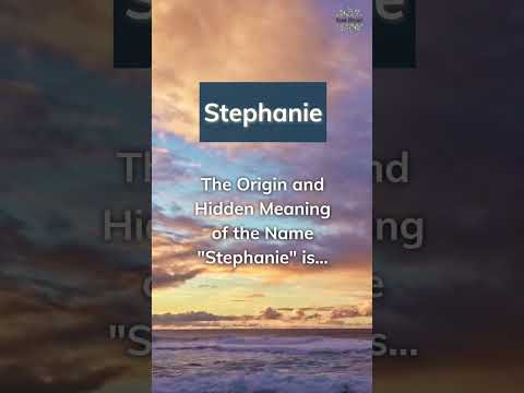 oh, Stephanie 👸 #stephanie #nameart #facts #girlfacts #namejewelry #namemeaning #stephaniebarnard