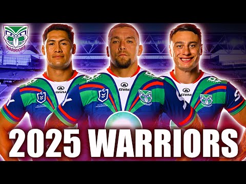 2025 New Zealand Warriors Offcially Contracted 30 Men Line-Up