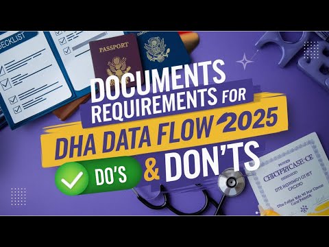 Documents Required for DHA Dataflow Process 2025: Complete Guide #dataflowprocess