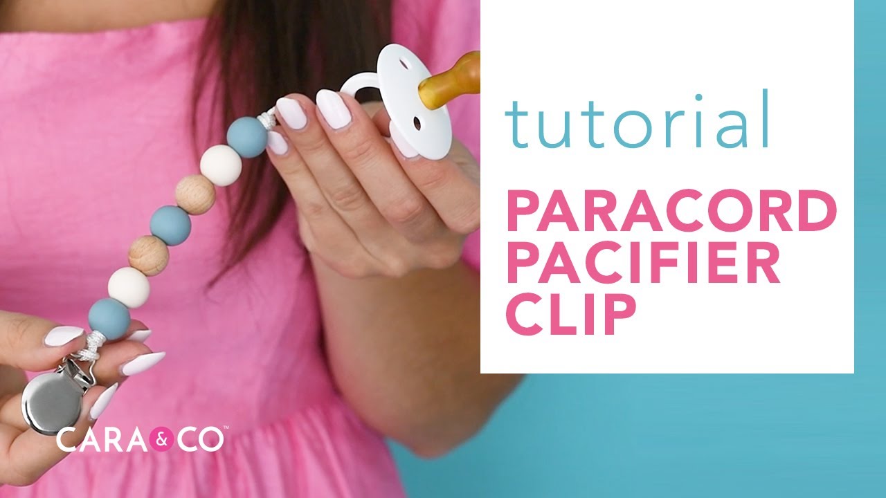 Tutorial - DIY Paracord Pacifier Clip