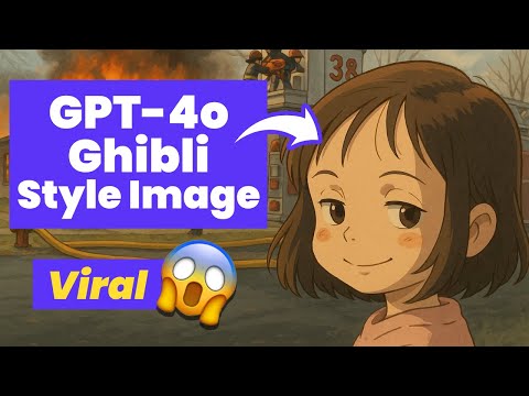 ChatGPT-4o Studio Ghibli Style Images Are Viral | How to Make Ghibli Style Images