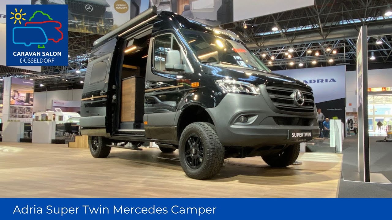 Adria Drops a First for Their Camper Van Lineup, Mercedes-Benz Power ...
