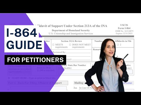 I-864 Step By Step from Petitioner = Primary Sponsor. Evidence Affidavit of Support