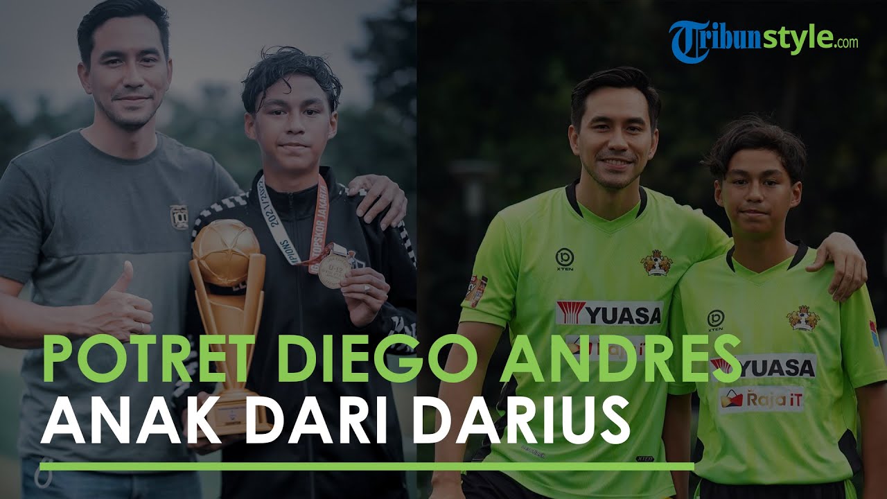 Berprestasi di Lapangan Hijau, Inilah Potret Diego Andres Anak dari ...