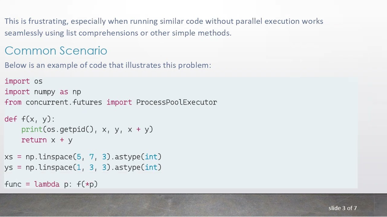 How to Fix ProcessPoolExecutor Not Starting in Python on Jupyter Notebook