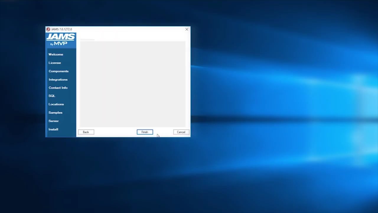 Installing JAMS