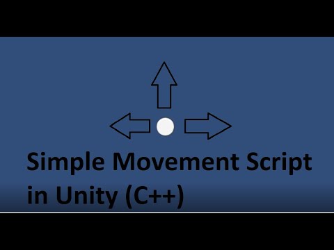 Making A Simple Game Part 1 - Simple Movement Script