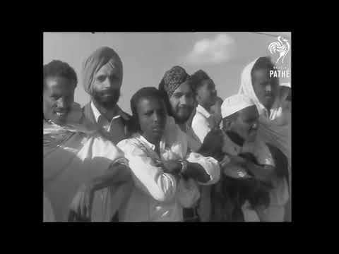 Opening of Hargeisa Airport, British Somaliland, 1958