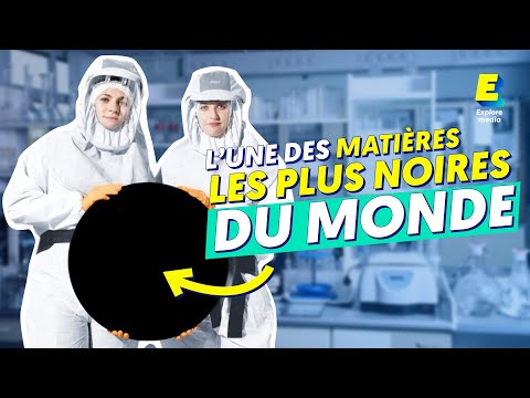 Vantablack : l'une des MATIÈRES les plus NOIRES du monde !