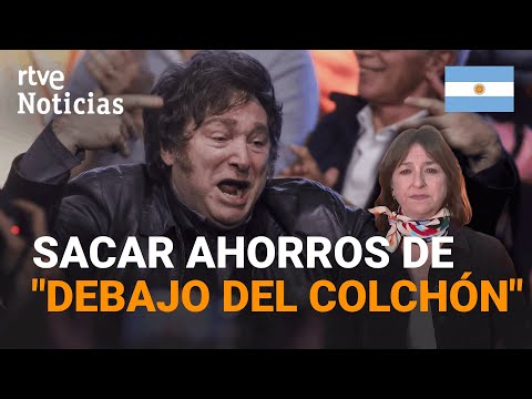 ARGENTINA: MILEI reducirá los CONTROLES FISCALES para que se utilice más el DÓLAR | RTVE Noticias