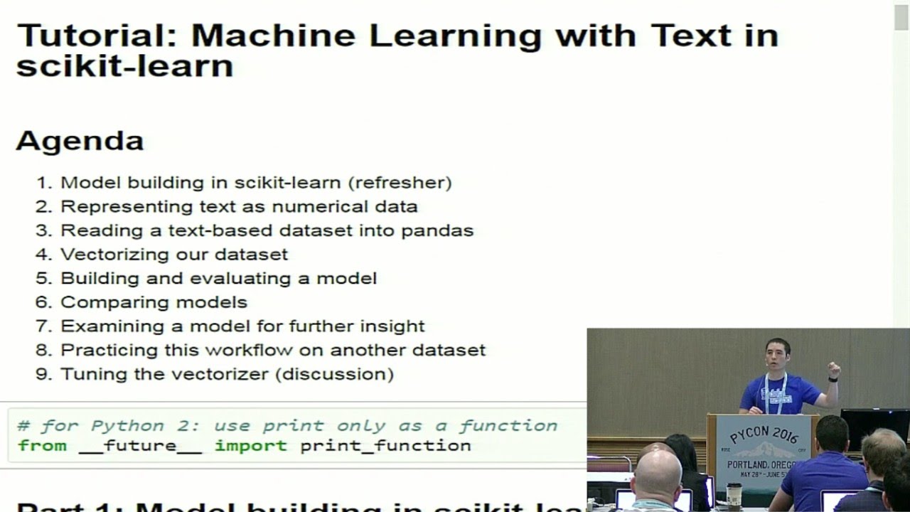 Machine Learning with Text in scikit-learn (PyCon 2016)