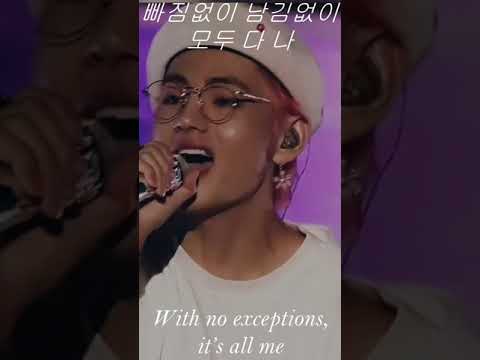 BTS Answer:Love Myself fullscreen with lyrics