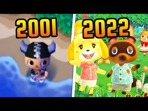 Evolution of Animal Crossing [2001-2023]