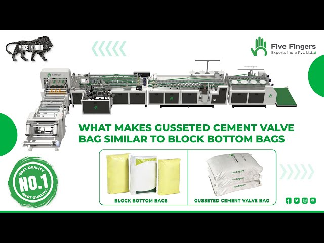 Valve Bag Conversion Line Machines - Fully Automatic PP Woven Valve Bag ...
