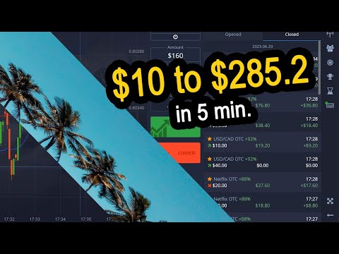 $10 to $285.2 in 5 minutes