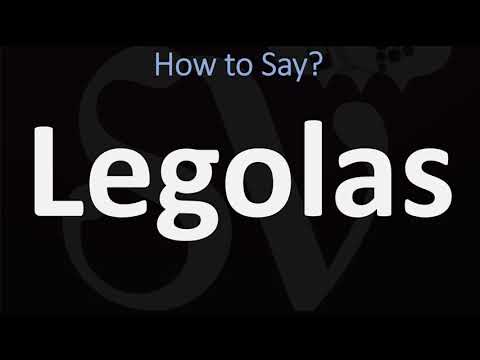 How to Pronounce Legolas? | LotR Names Pronunciation