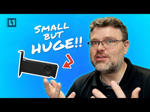 TINY 70 watt RTX 4000 SFF ADA Generation GPU For AI, Docker, Plex, Jellyfin, and MORE!