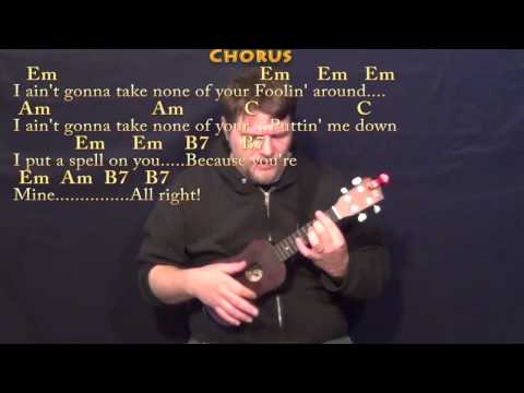 I Put A Spell on You (CCR) Ukulele Cover Lesson with Chords/Lyrics