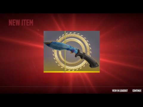CS2 Blue Gem Kukri Knife Pull 1st Ever CSFLOAT Pattern 652 Stat Trak