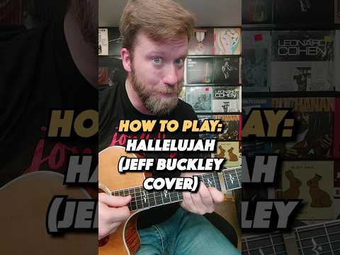 Hallelujah Guitar Lesson (Jeff Buckley Version) #guitarlesson #guitartutorial #guitarcover