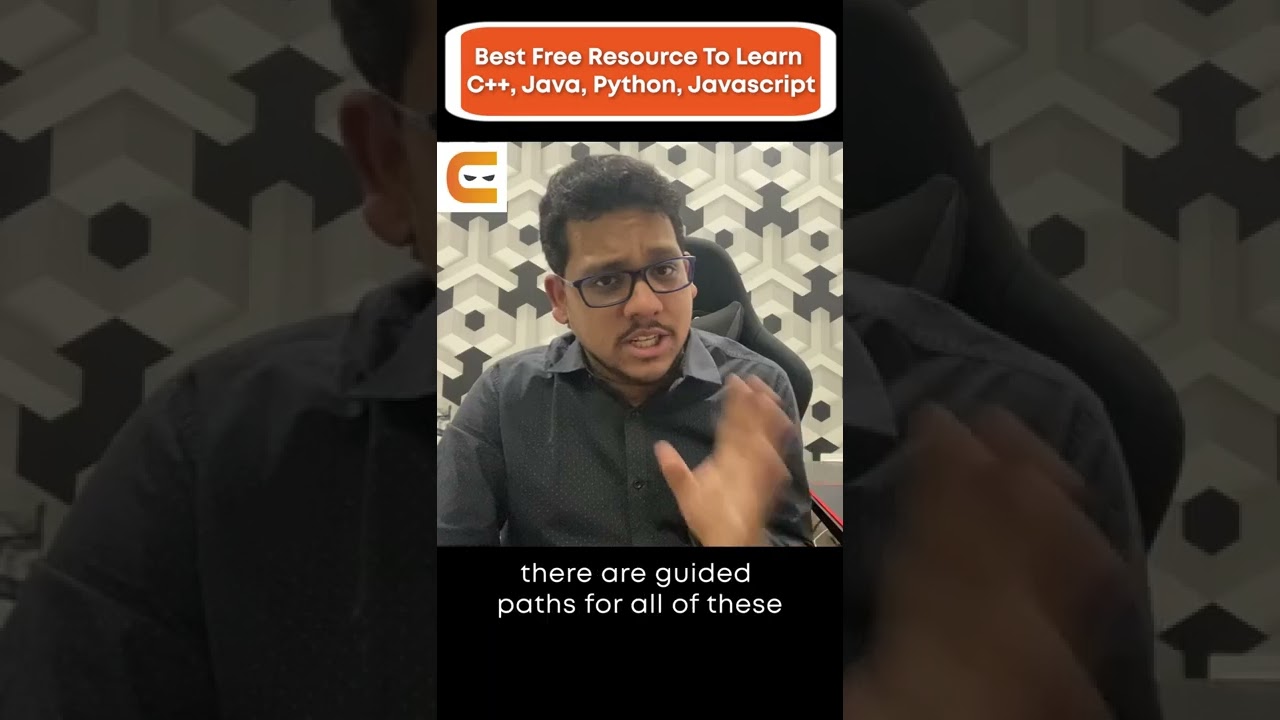 BEST FREE Resource To Learn C++, Java, Python, JavaScript #codingninjas #dsa #shorts