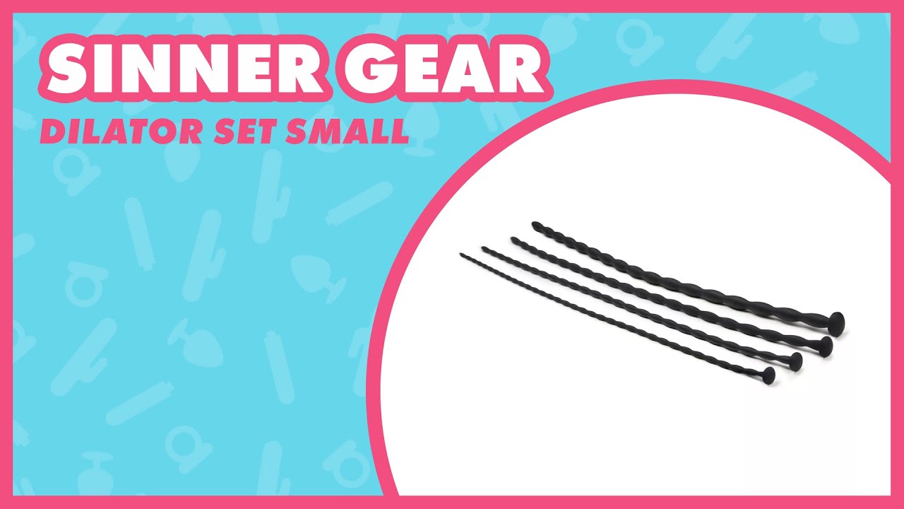 Sinner Gear Silicone Dilator Set Small Review 🖤 Flexible & Comfortable 💗 EasyToys