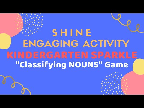 Classifying NOUNS Game