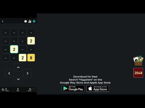 How to play the game 2048 for free, on Android and Apple devices.