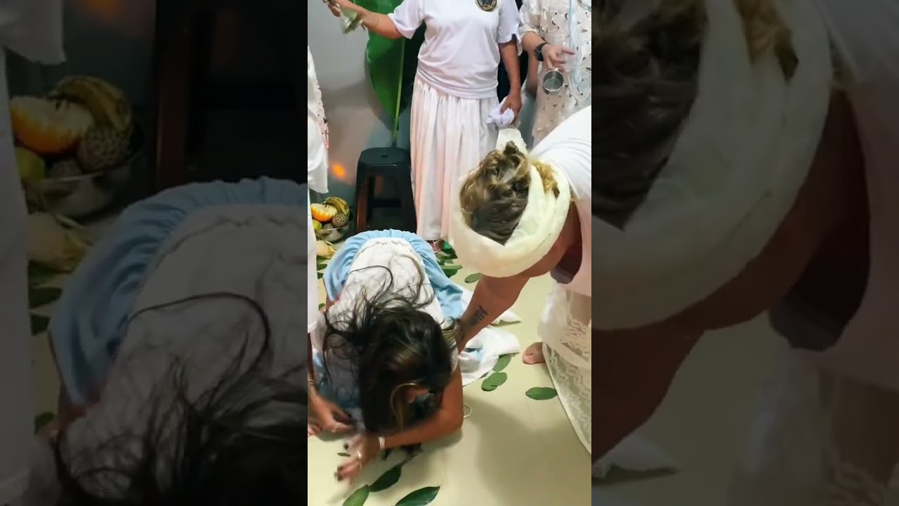 #Incorporação de #iemanjá na #umbanda