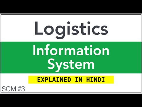 Logistics Information System Explained in Hindi | Concept Characteristics & Real life examples | ppt