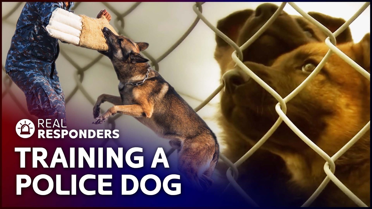 How K9 Police Dogs Are Trained