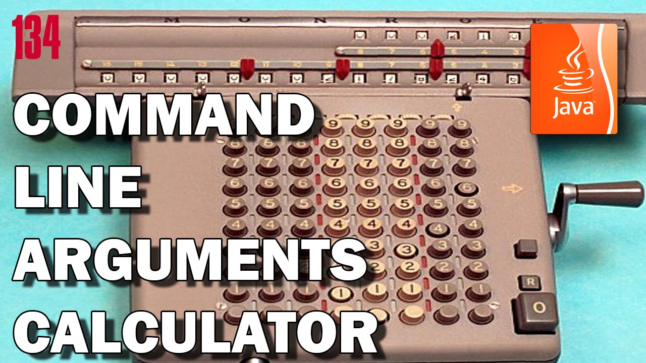 JAVA: Command line arguments calculator