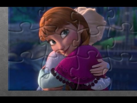Frozen Anna Elsa Puzzle game ,Best free Disney Game for girls 2016-2017