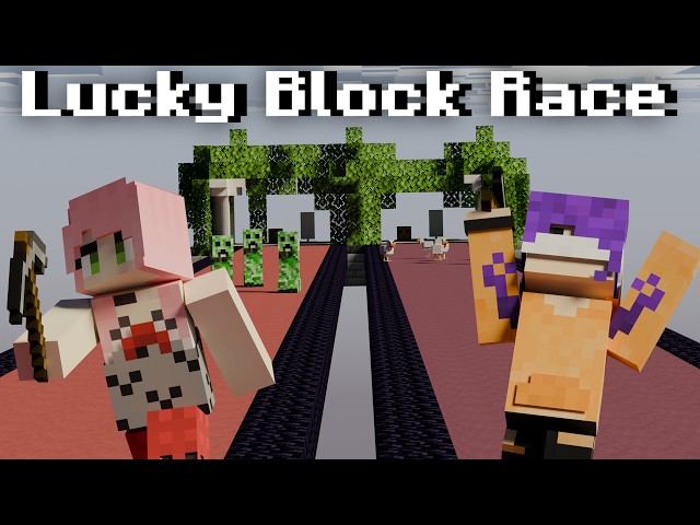 Noth1ng's Lucky Block Race Minecraft Map