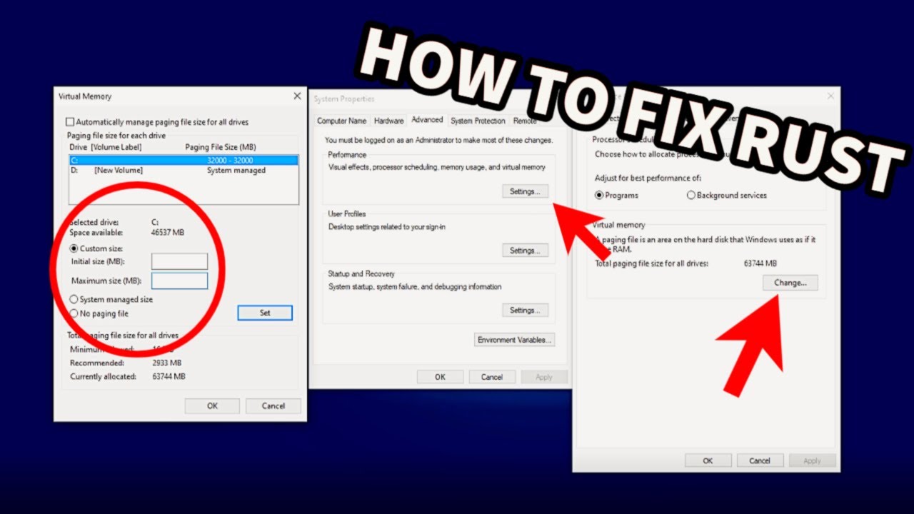 HOW TO FIX rust lagging/crashing/freezing