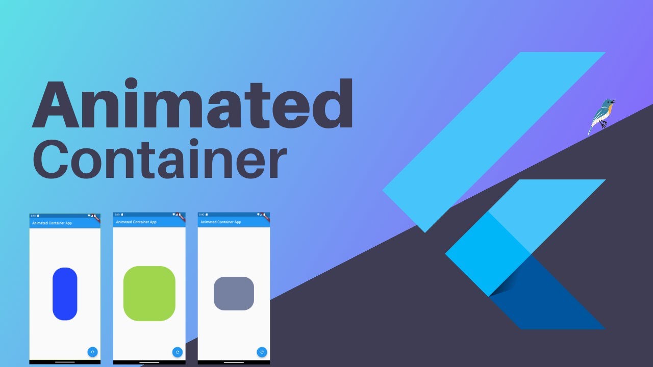 Animated Container | Flutter Animation Tutorial #3