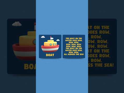 Transportation Adventure 🚢 | The Boat on the Water Song for Kids!