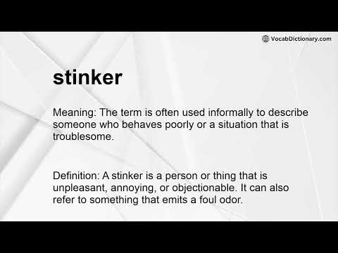 stinker Meaning