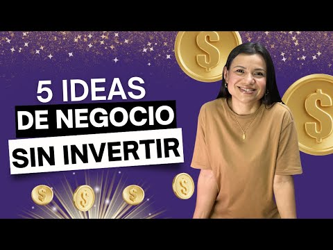 5 IDEAS DE NEGOCIO RENTABLES 😱 SIN INVERTIR EN 2024