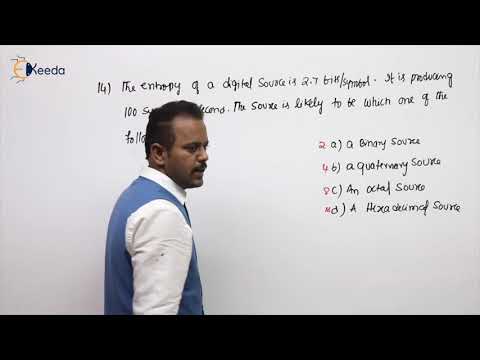 Mastering Sources In Communications - Information Theory in Communication - GATE Problem Solving ...