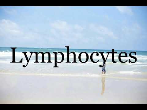 How To Pronounce Lymphocytes🌈🌈🌈🌈🌈🌈Pronunciation Of Lymphocytes