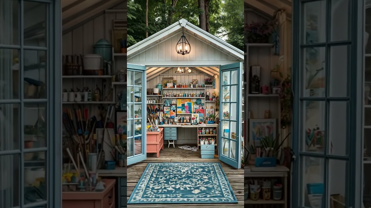 Charming She Shed Ideas: A Whimsical Tour of Cozy She Shed Exteriors