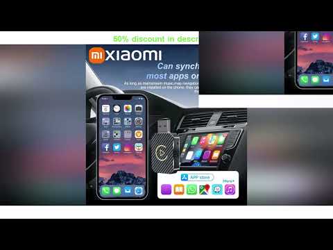Latest Products You Must Know! Xiaomi CarPlay AIBox WiFi Wireless Carplay Android Auto Adapter 2